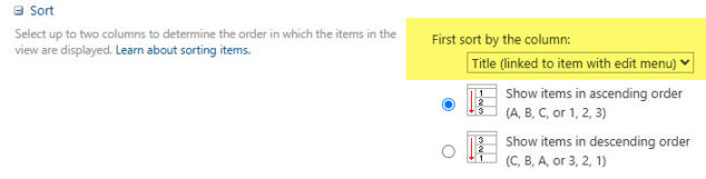 How to quickly reorganize rows within a SharePoint list | SharePoint Maven
