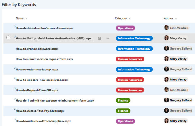 6 ways to create FAQ in SharePoint and Microsoft 365 | SharePoint Maven