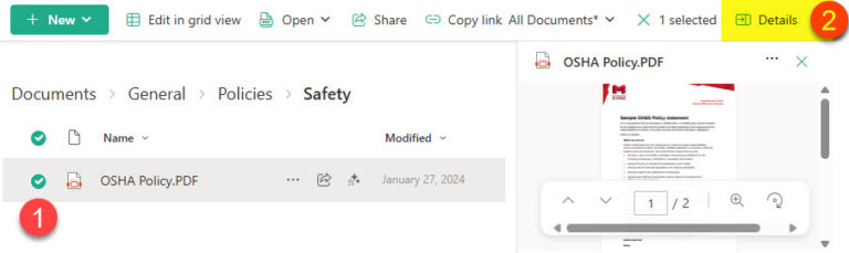 How to get the file path for a file or folder in SharePoint ...