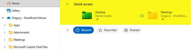 Why do you need to pin a library to Quick Access? | SharePoint Maven